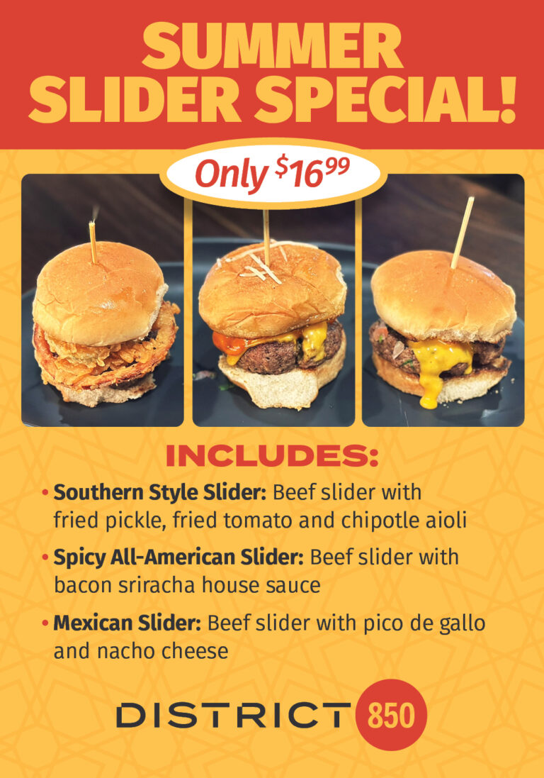 Eat & Drink - District 850