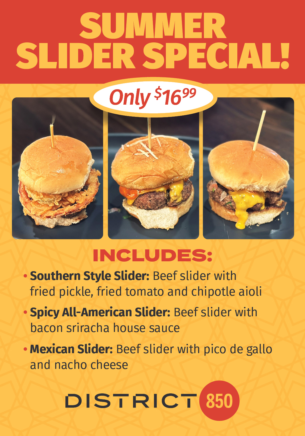 Eat & Drink - District 850